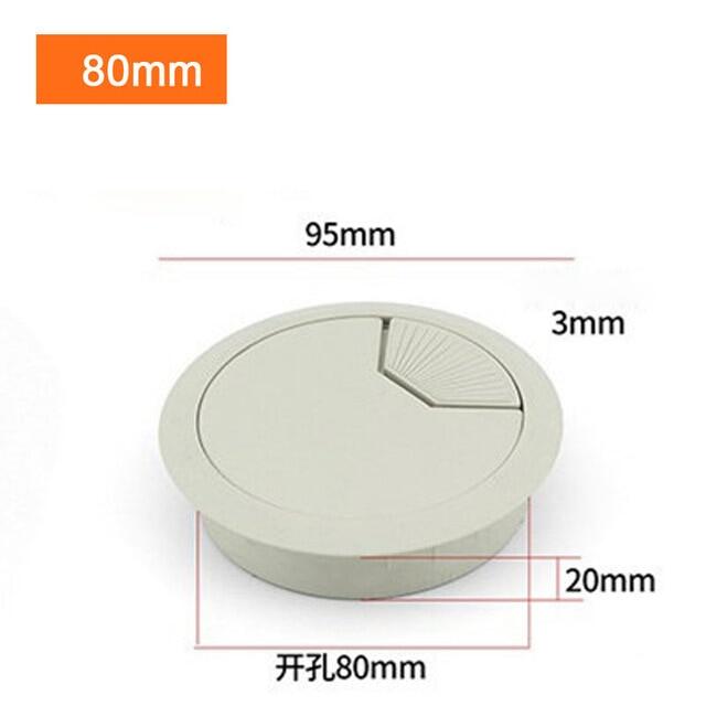 1/2/5/10pcs 35/50/53/60/80mm PC Computer Desk Plastic Grommet Table ...