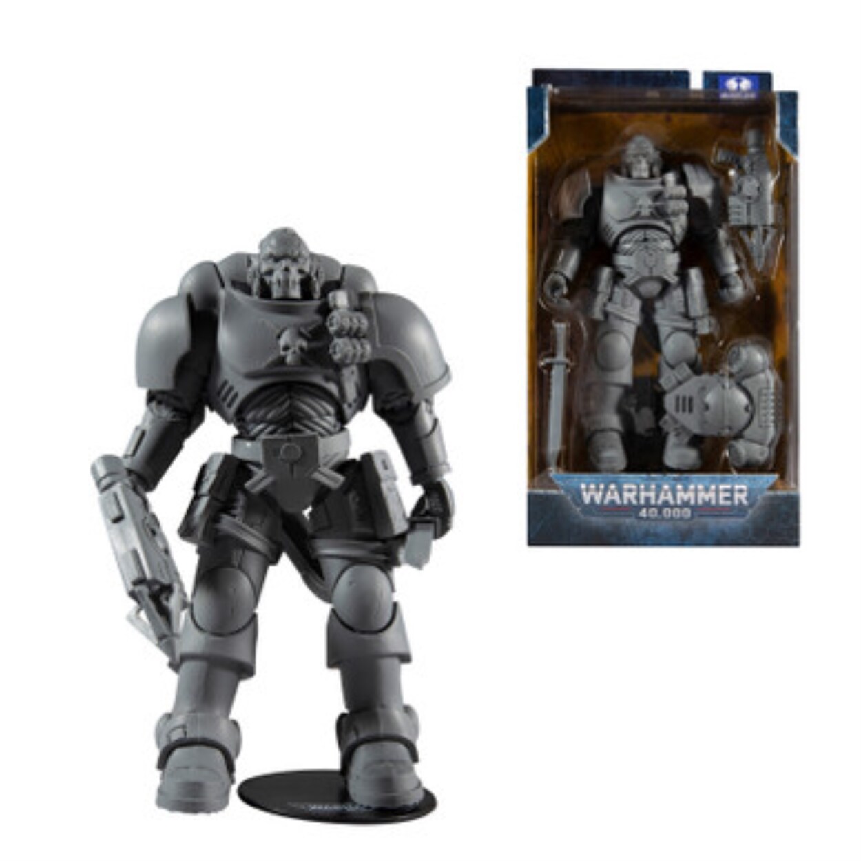 Warhammer 40K Chaos Space Marine Dark Angel White Mode 7Inches Anime ...