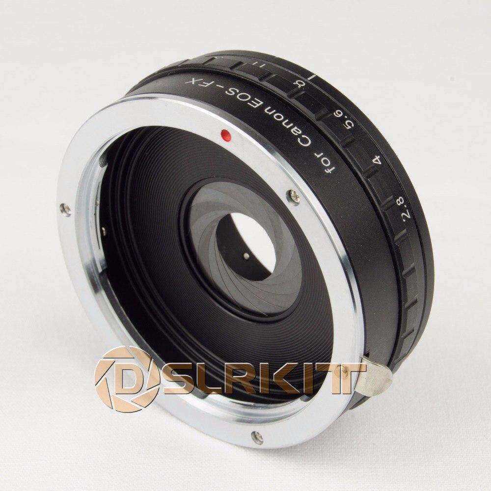 Dslrkit Build in Aperture LENS Mount adaptor สำหรับ Canon EOS EF เป็น ...