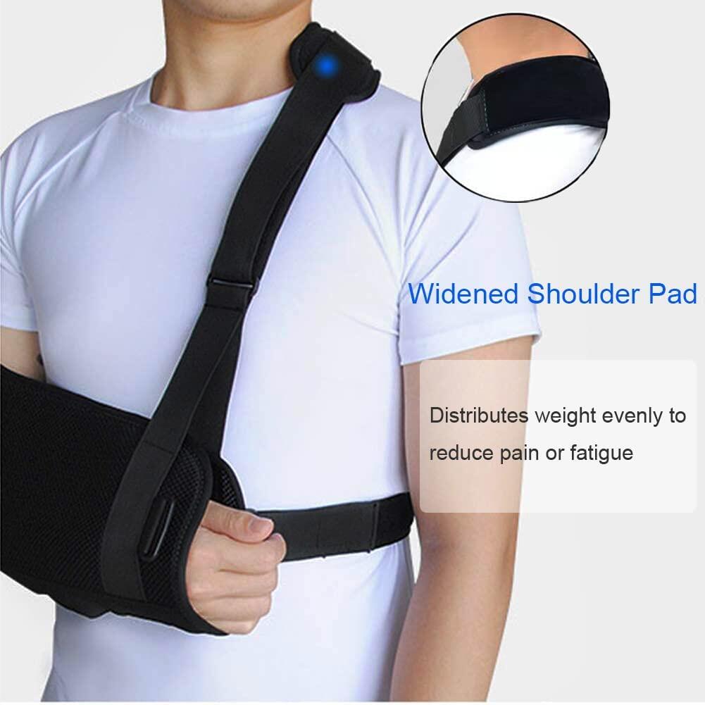Arm Sling With Split Strap For BrokenFractured Bones Arm Sling Shoulder ...
