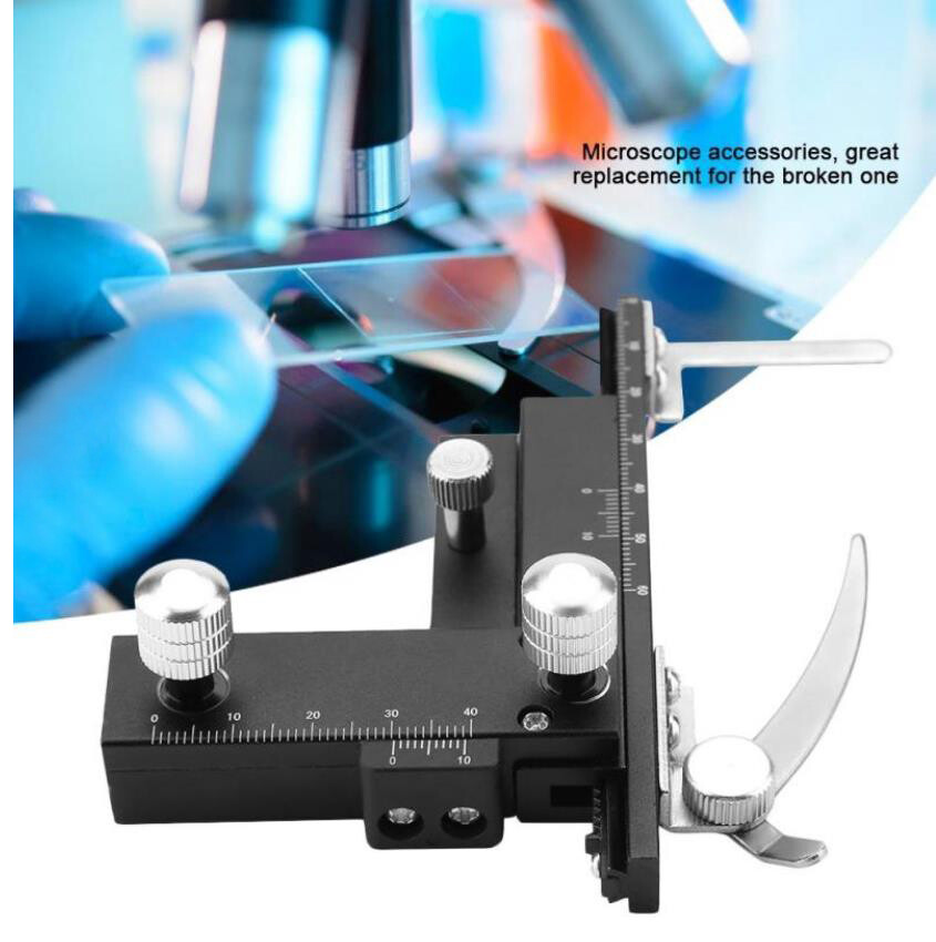 Microscope Accessories Movable Caliper Ruler Mechanical Stage X-Y ...
