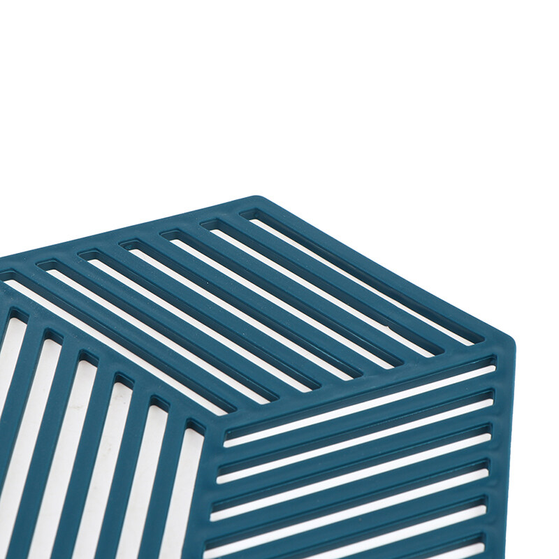 【Flash Sale】Silicone Tableware Insulation Mat Coaster Cup Hexagon Mats ...