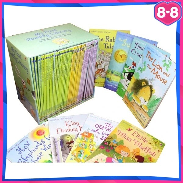 FULL SET 100% ORIGINAL USBORNE MY FIRST READING LIBRARY (50 BOOKS ...