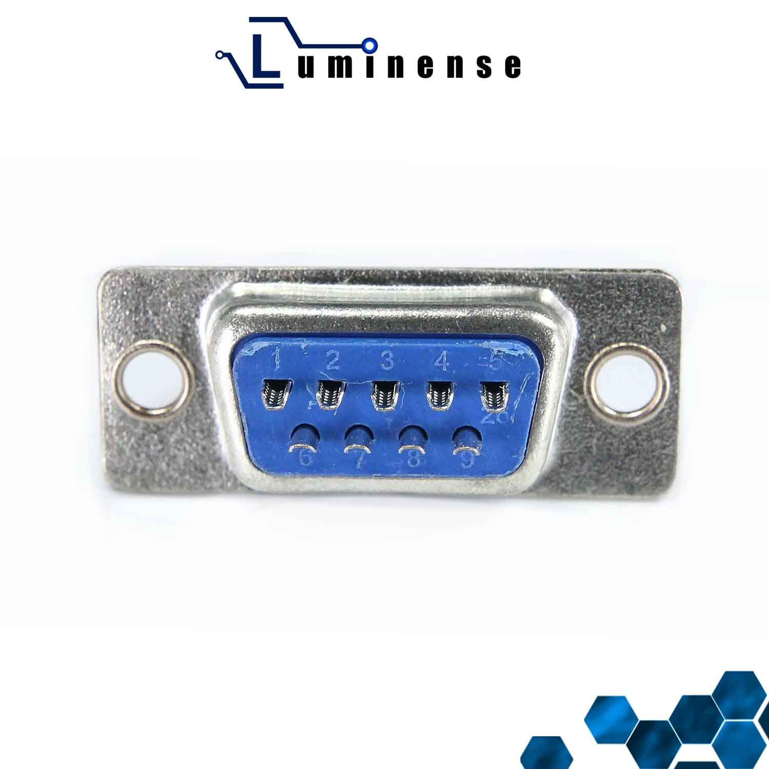 [Luminense] DB9 Connector RS232 Serial Port Connector DB9 Female Male ...