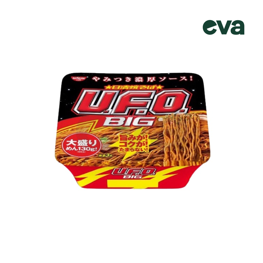 NISSIN YAKISOBA OOMORI UFO BIG INSTANT NOODLE UFO MADE IN JAPAN VERSION ...