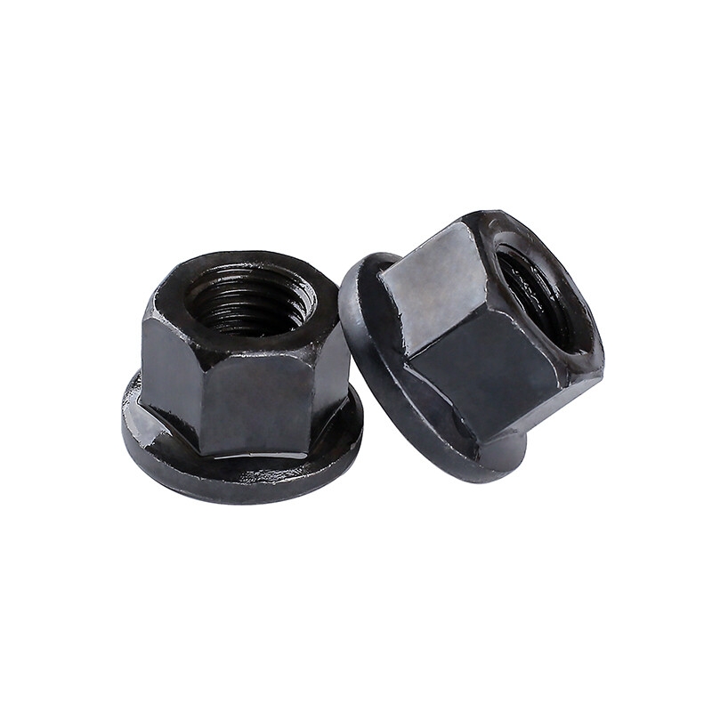 Hexagon nuts with flange heat-treated hexagonal padded screw cap/M10 ...