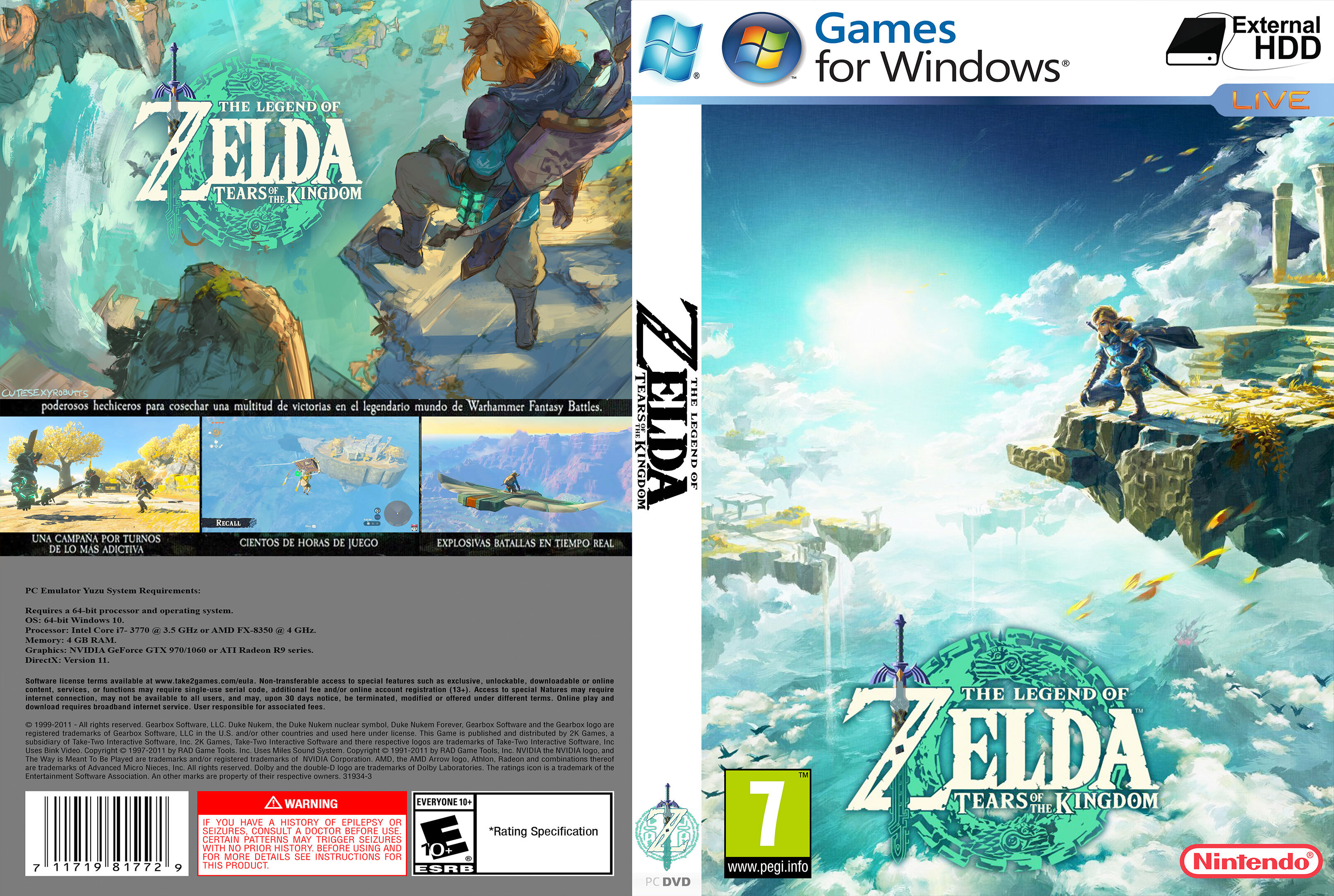 The Legend of Zelda: Tears of the Kingdom – Switch Emulators PC GAME ...