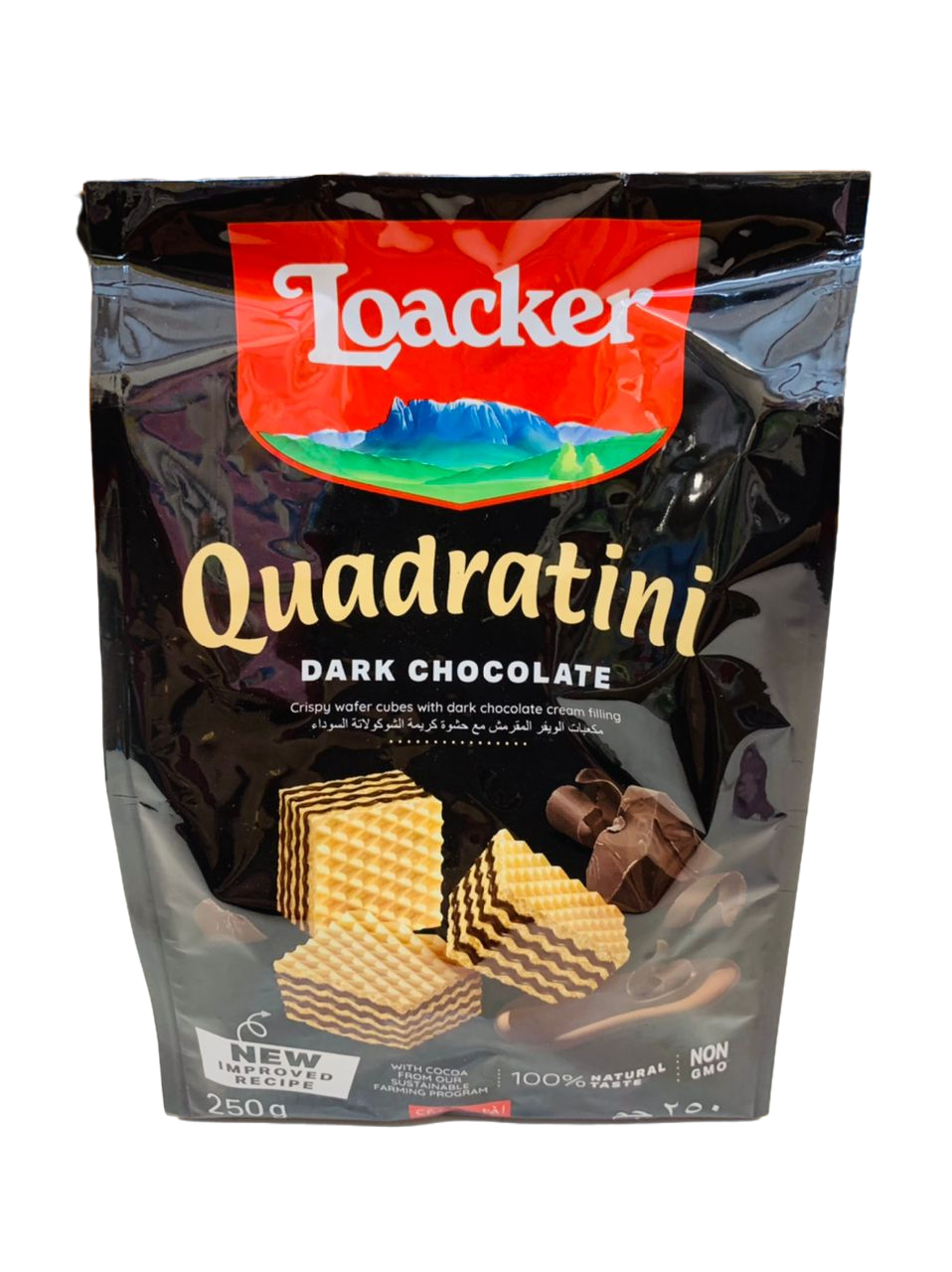 LOACKER QUADRATINI DARK CHOCOLATE 250G | Lazada