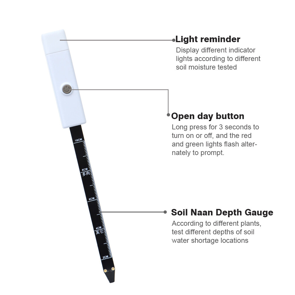 Flower Farm With Flashing Light Reminder Humidity Sensor Lawn Potted ...