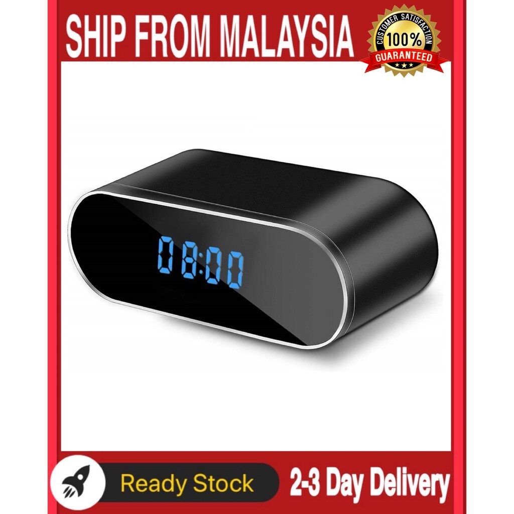 [Ready Stock] Spy Clock Camera Wireless Hidden,4K Clock Hidden Cameras ...