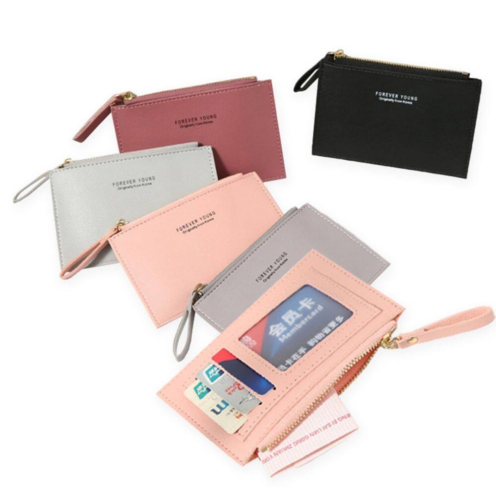 CRYST Multi Compartment Multifunction Short Money Clip Vintage Coin ...