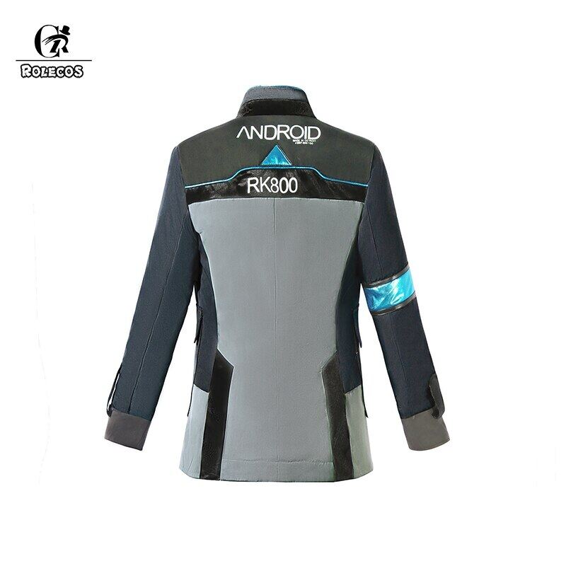 Game Detroit Become Human Cosplay Costume Connor Cosplay Uniform Men ...