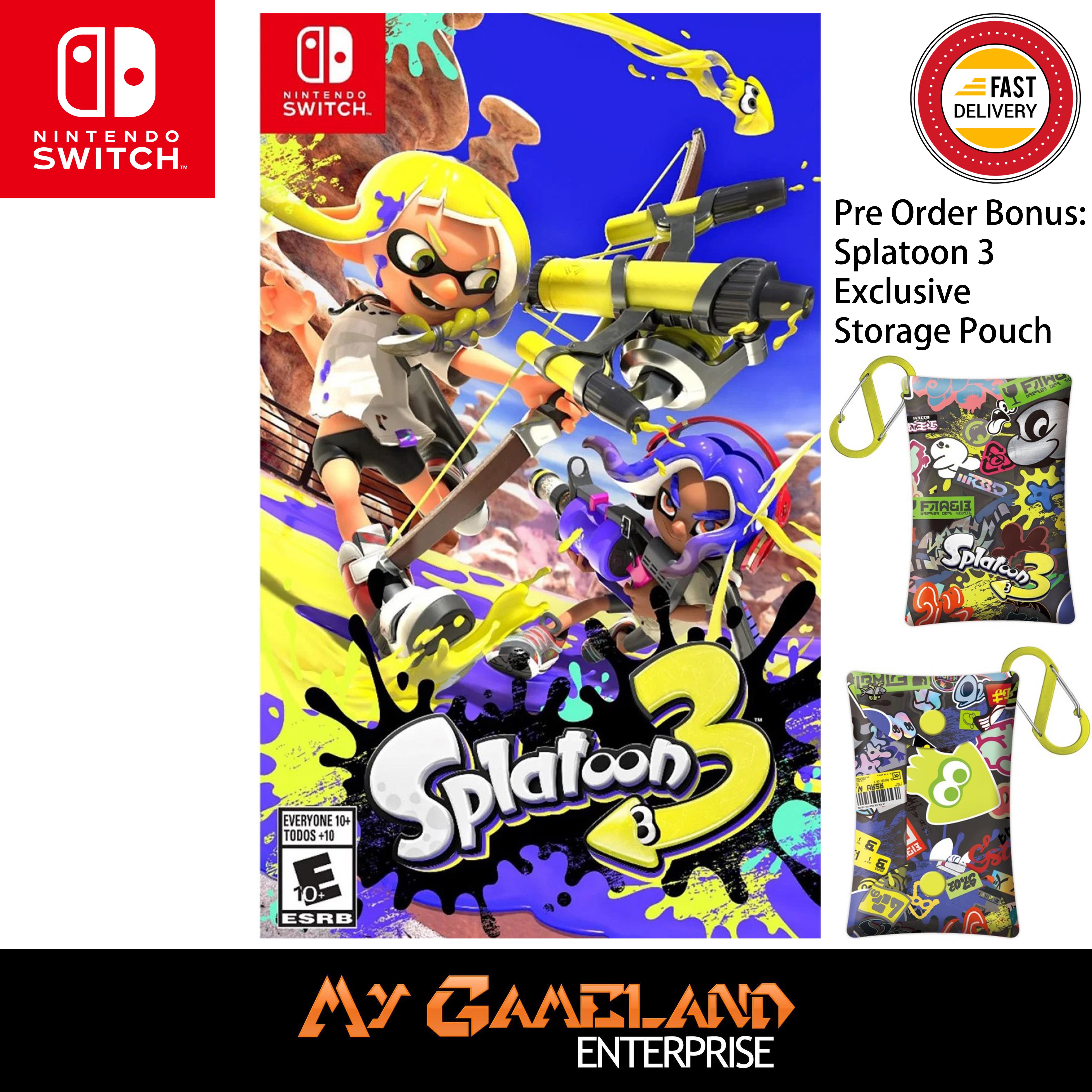 Nintendo Switch Splatoon 3 (Asia)(English/Chinese) | Lazada