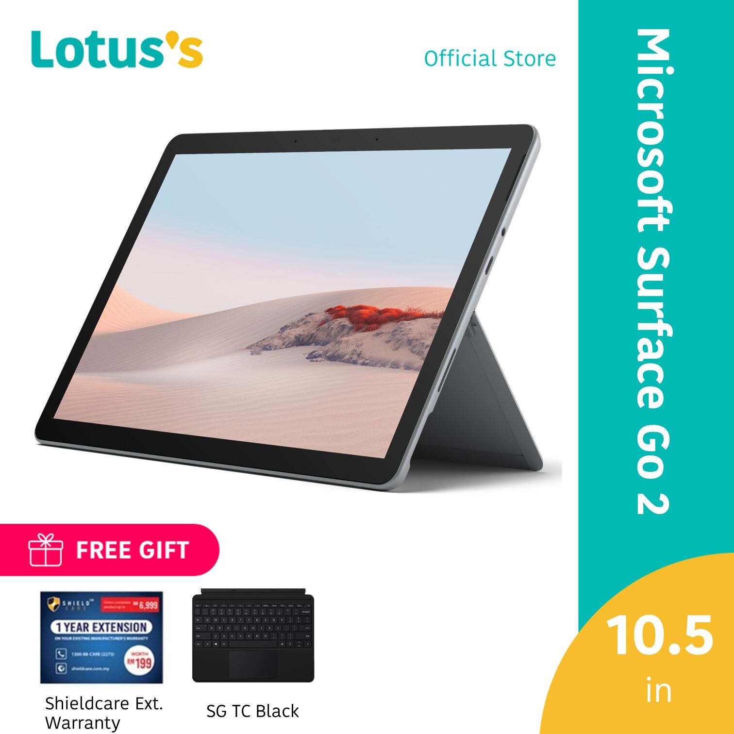 Spesifikasi dan harga Microsoft Surface Go 2 Lte di Malaysia - TechNave BM