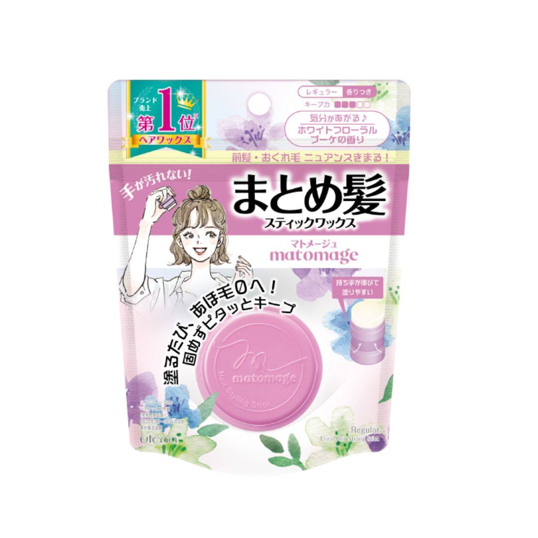 Utena matomage hair styling stick regular strong hold 13g arrangement ...