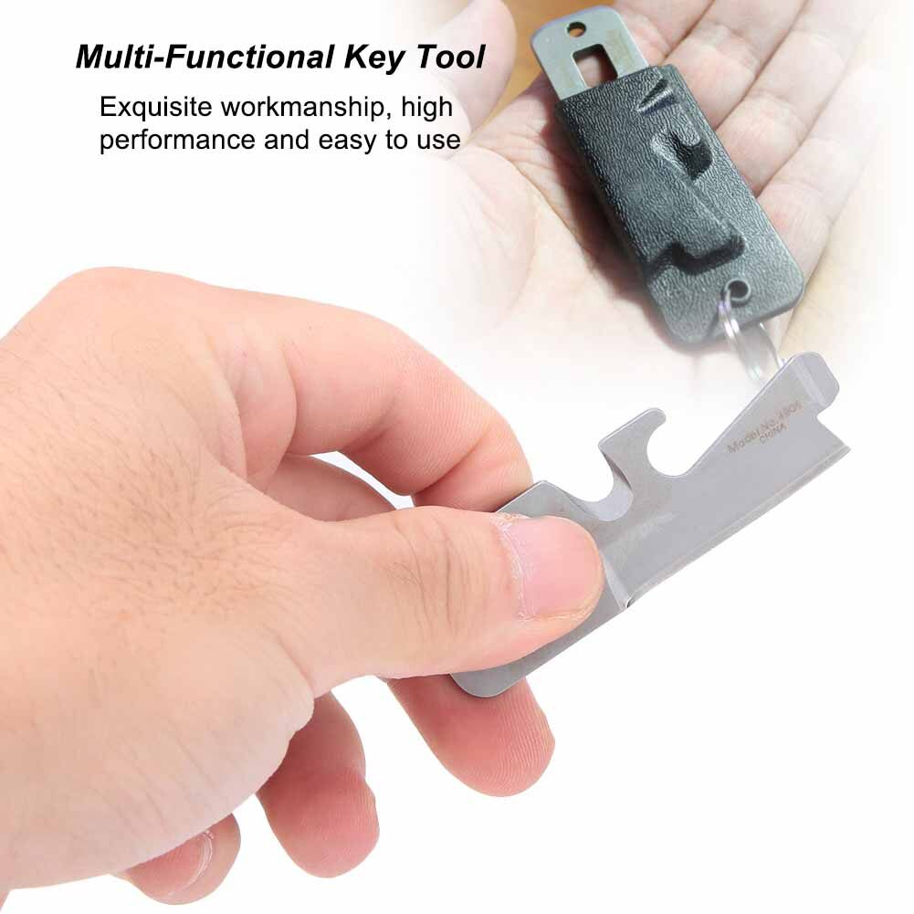 R085 Multi Tool Key Multi Tool Key 7CR13 โมลิบดีนัมเครื่องมืออเนก ...