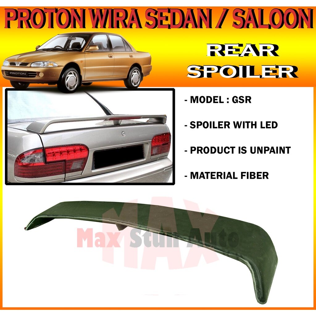 PROTON WIRA SEDAN SALOON GSR BODYKIT (GSR) REAR SKIRT SIDE SKIRT ...