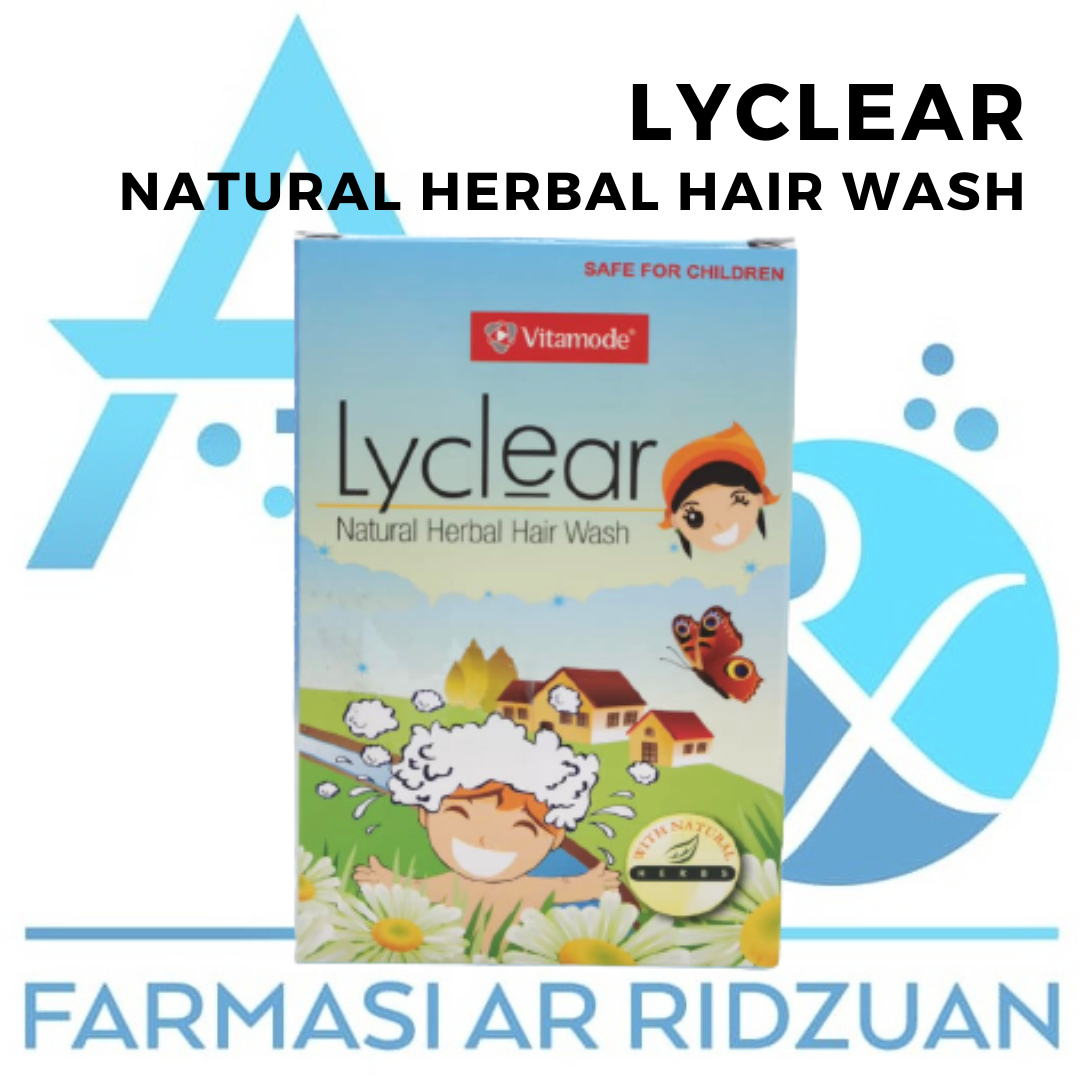 Vitamode Lyclear Natural Herbal Hair Wash 40ml Lazada