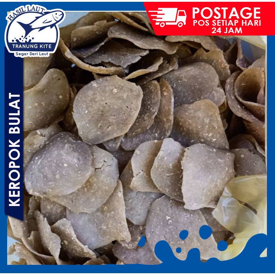 KEROPOK KEPING BULAT 1KG DARI BESUT | Lazada