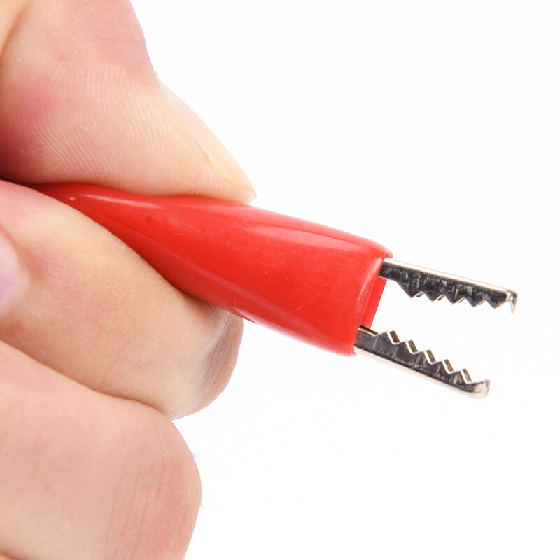 Sporter 10pcs small insulation boot metal alligator clip electric test ...