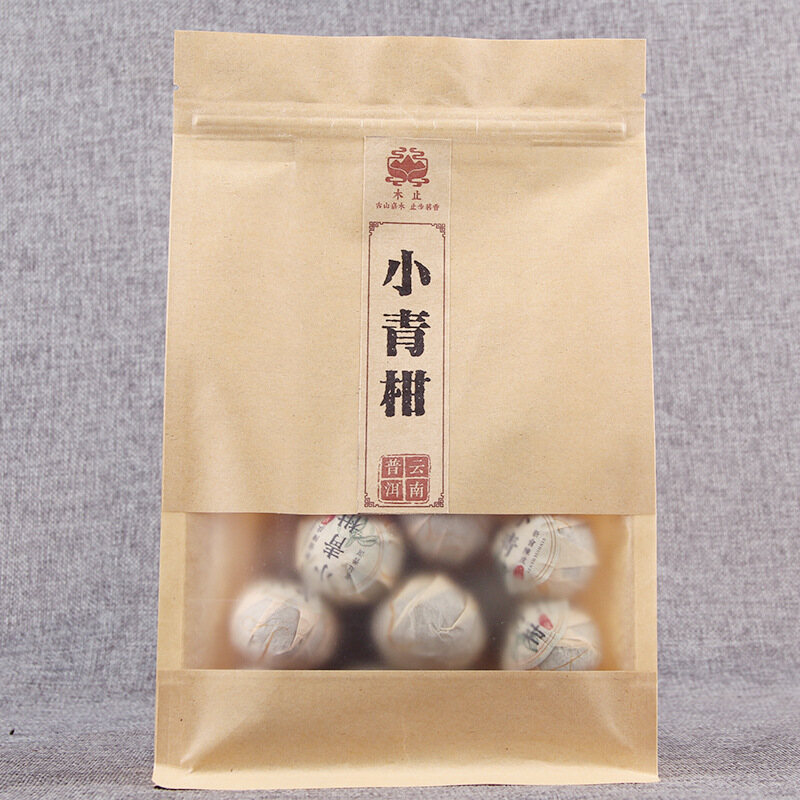 Tangerines Peel Puer Tea 100G Puerh สุก8厘米 - GreatLeaf - ThaiPick