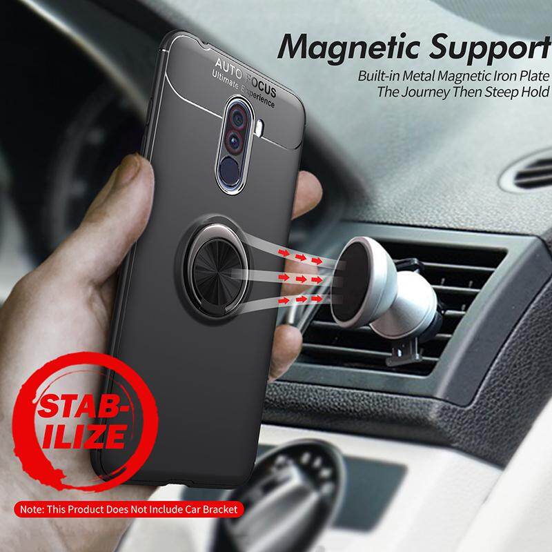 BILI Shockproof Case For Xiaomi Pocophone F1 Case Poco F1 with Metal ...