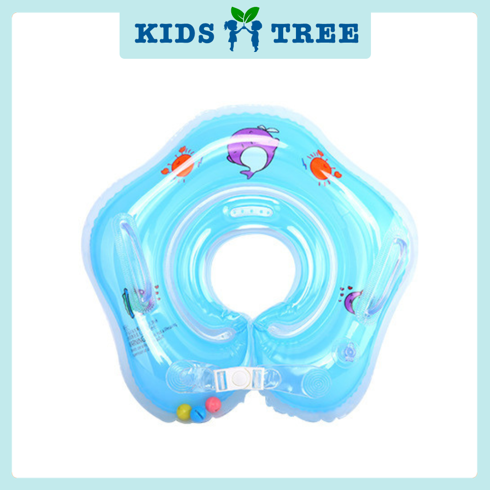 Baby Inflatable Swimming Neck Ring Neck Float Infant Swimming ...