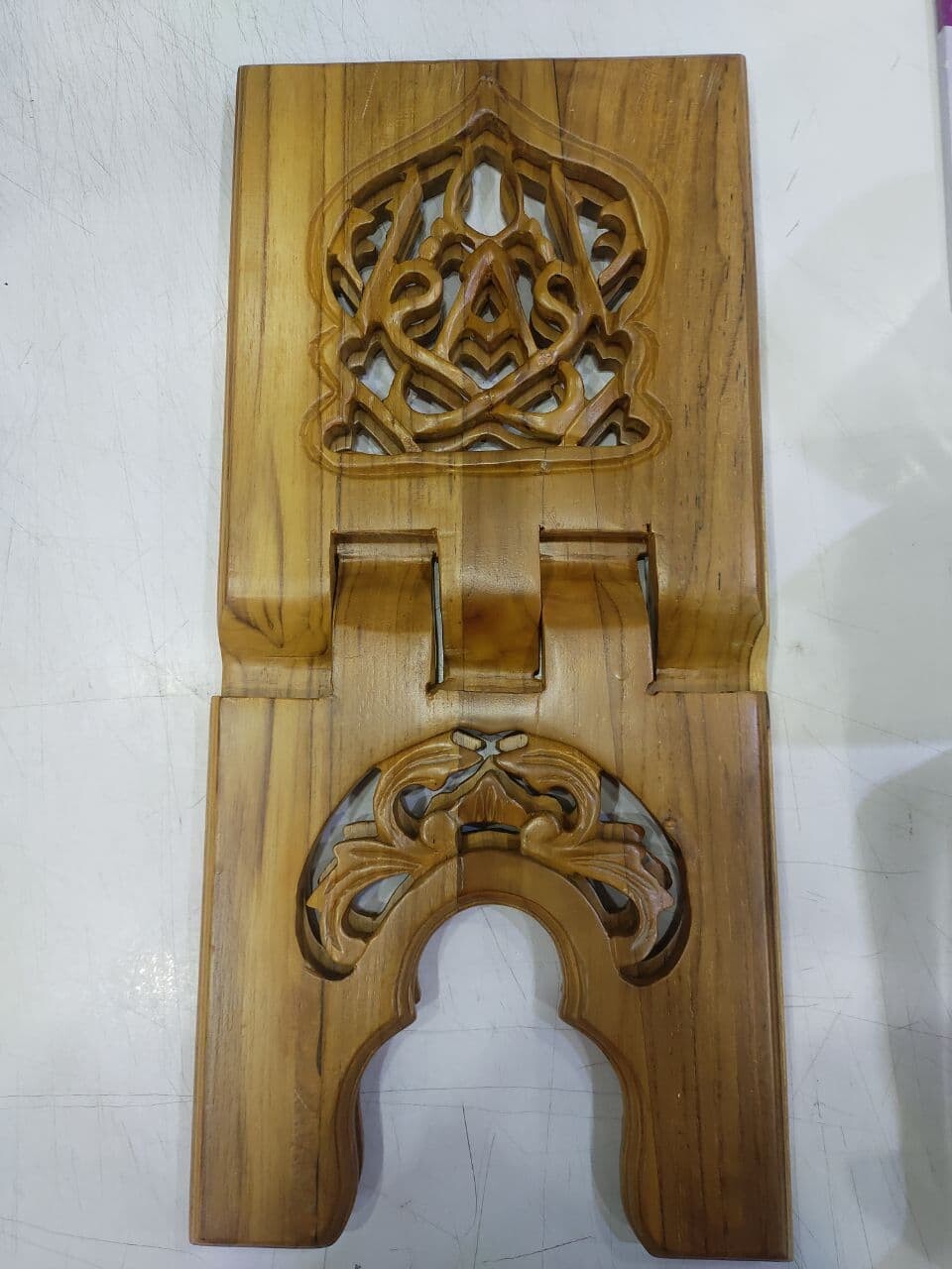 Rehal (Kayu jati)(Rehal Weedad) Cantik untuk Al Quran Saiz Besar M | Lazada