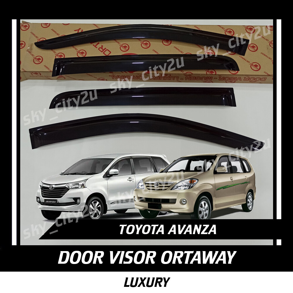 Toyota Avanza Luxury Door Visor Ortaway Avanza 2004 2005 2006 2007 2008 ...