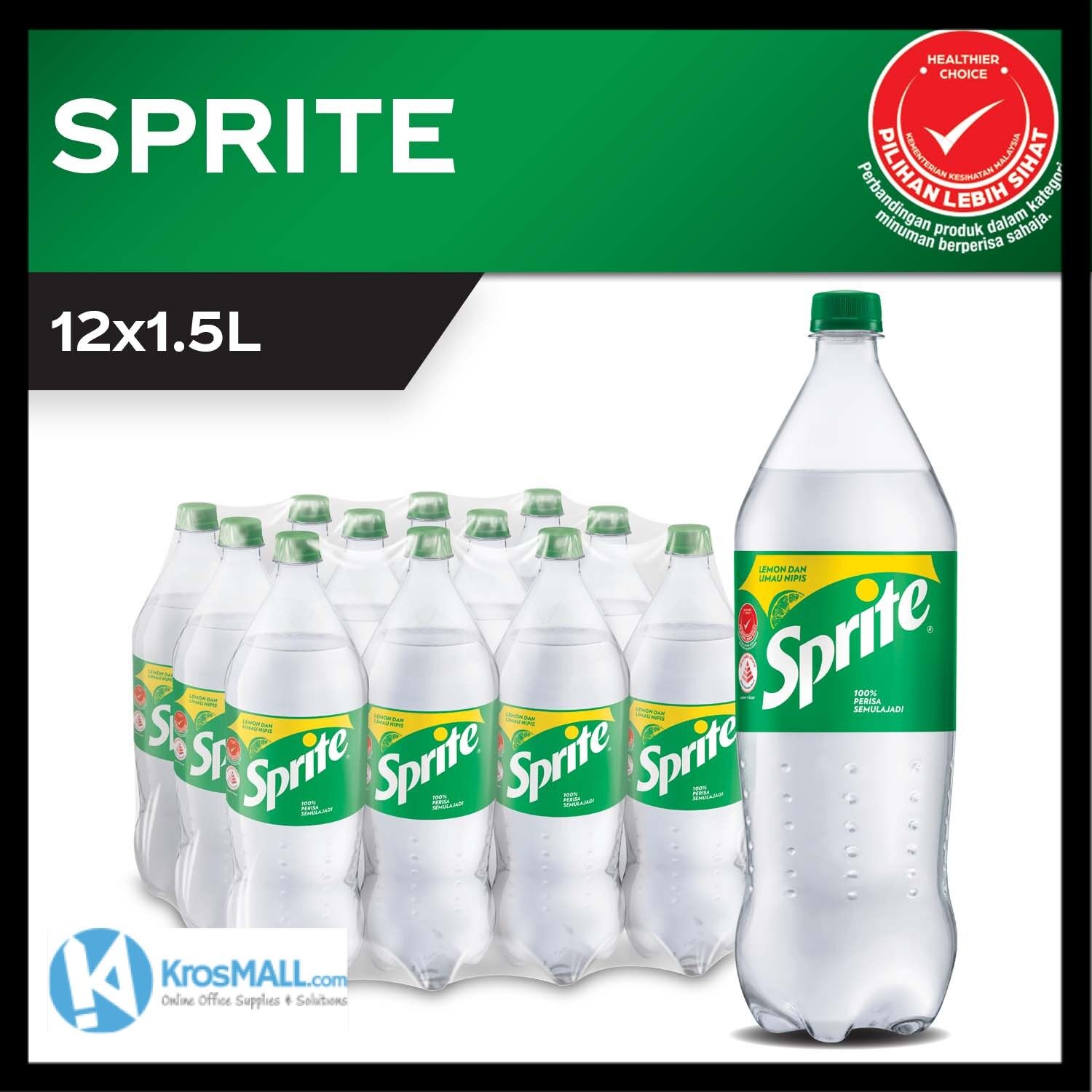 Sprite PET 12 x 1.5L | Lazada