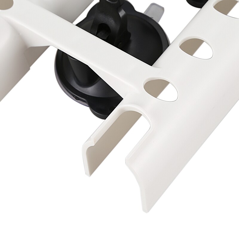 Fishing Vertical 2 Link Rod Holder Multi-function Suction Cup Protector ...