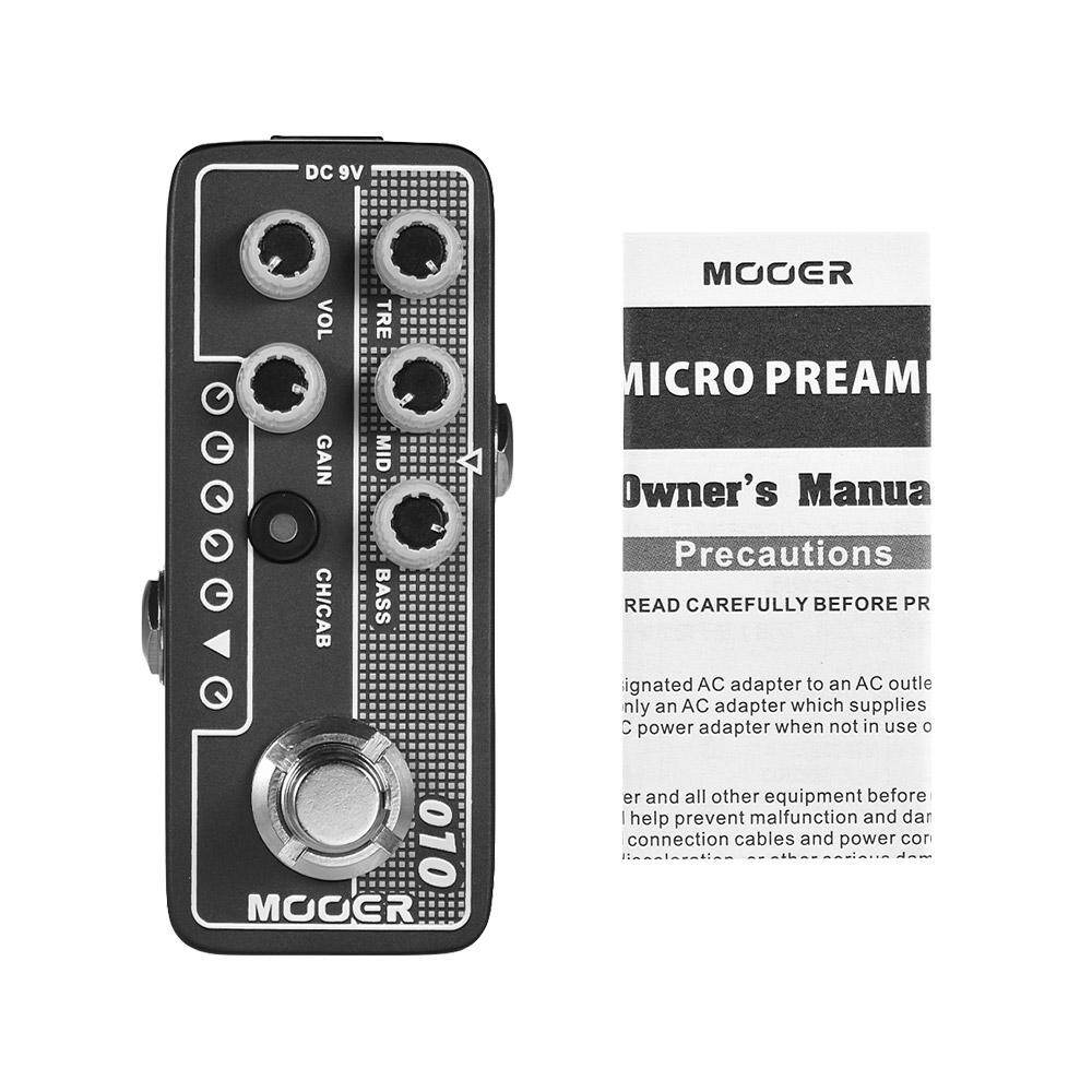 MOOER เอฟเฟค MICRO PREAMP Series 010 Two หินโมเดิร์น CLASSIC เครื่อง ...