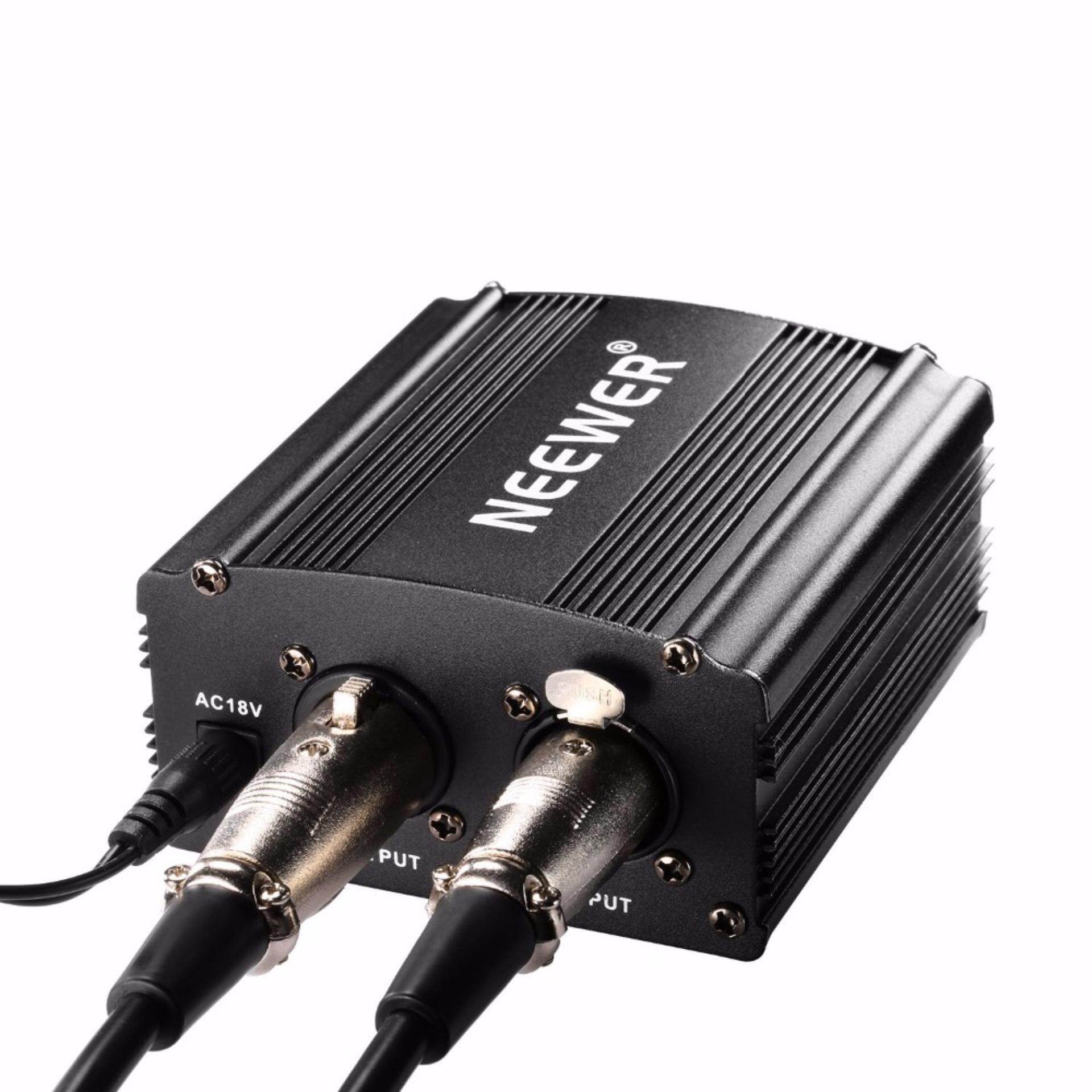 1 Channel Phantom Power Neewer 48V Phantom Power Supply – 1 Channel ...
