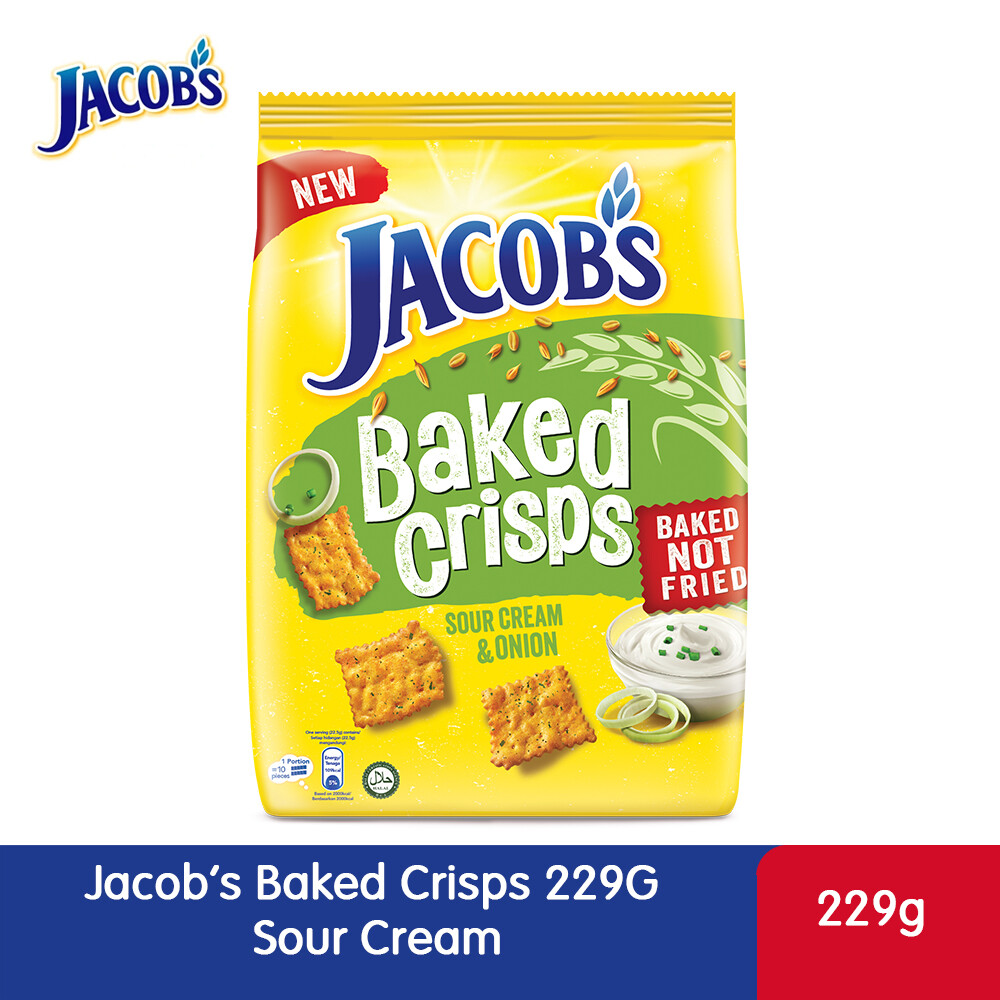 1x229g【Jacob's Baked Crisps Original】 | Lazada