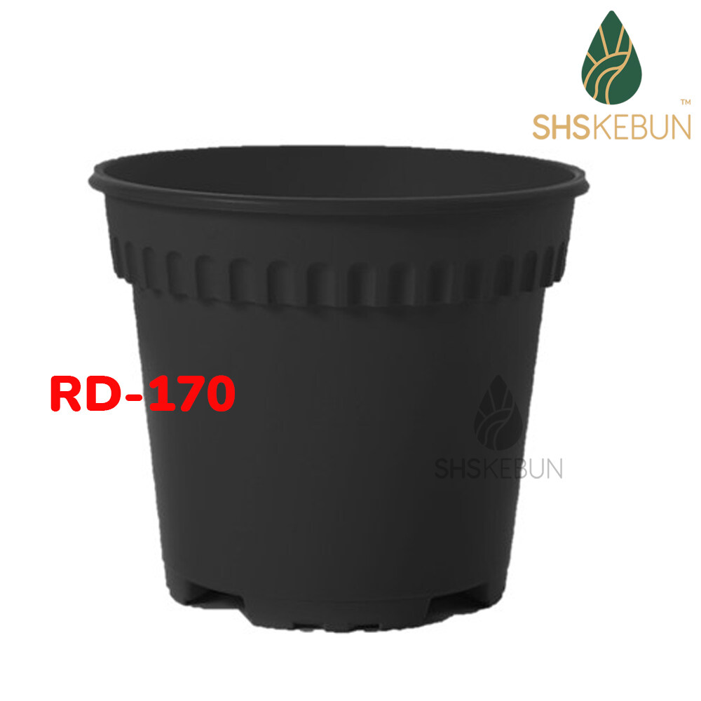Baba BI-RD-170 Biodegradable Flower Pot Plastic Flower Pot Pasu Bunga ...