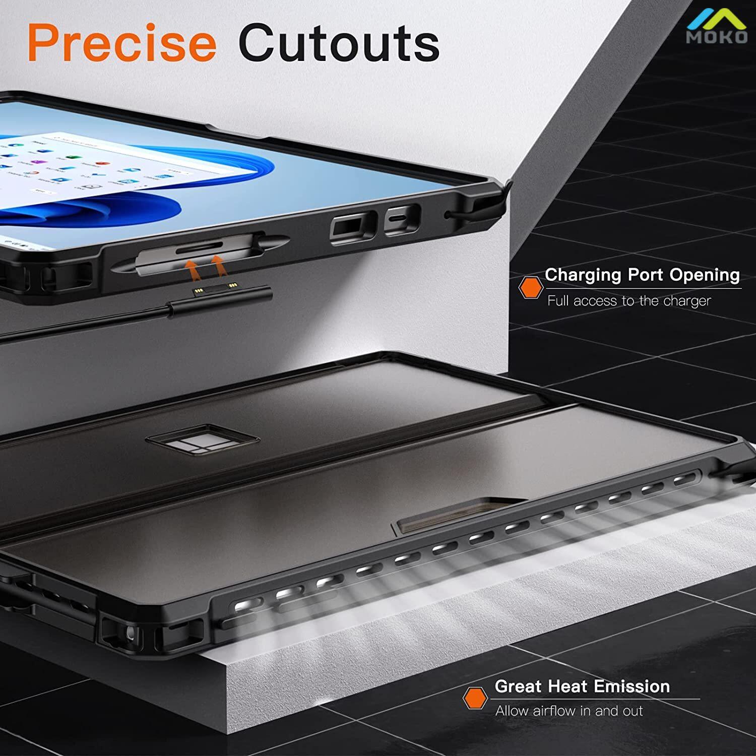 เคส MoKo สำหรับ Microsoft Surface Pro 7 Plus/ Pro7 /Pro 6 /Pro 5 /Pro 4 /Lte-เคสที่ทนทานแบบ All ...