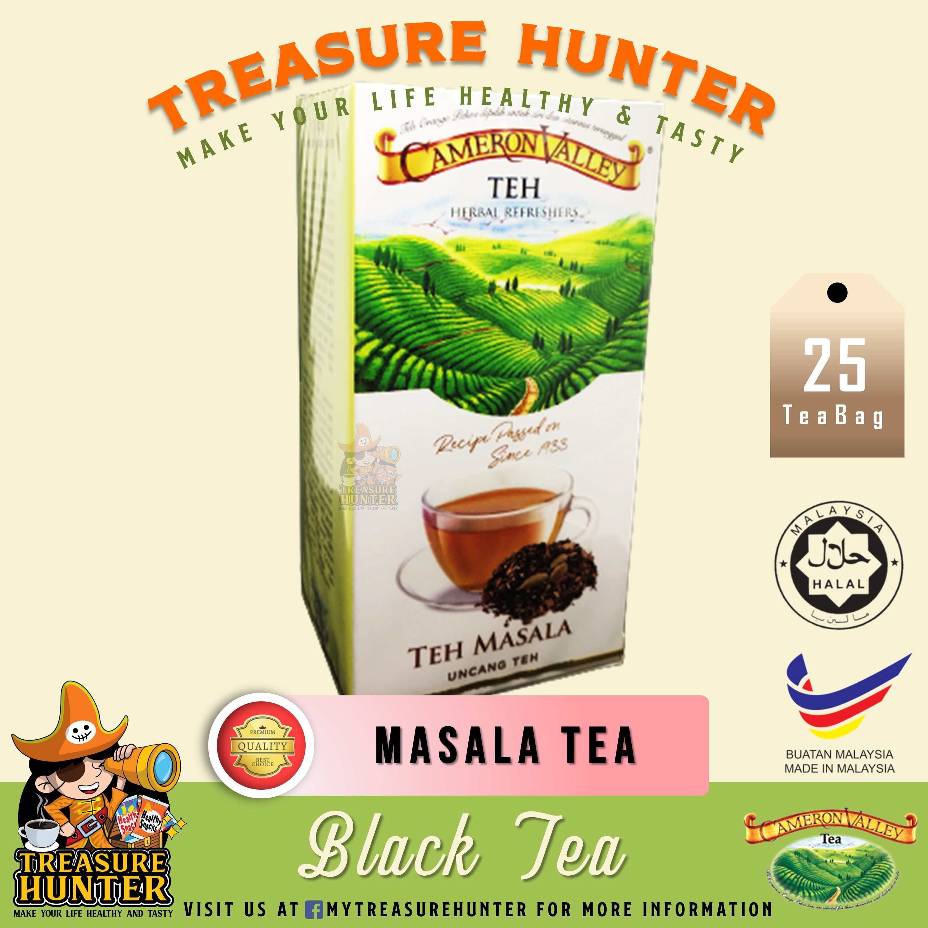 [NEW LOOK] Cameron Valley Masala Tea / Spice Flavour from Cameron ...