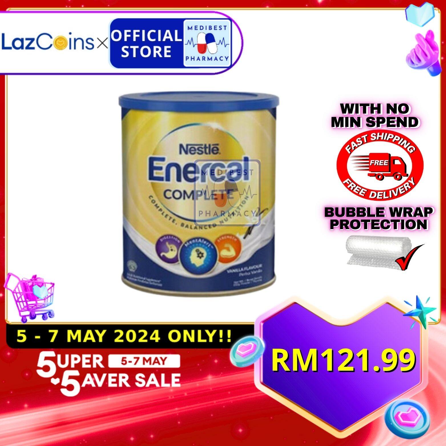 NESTLE Enercal Complete Formula milk powder 850g | Lazada