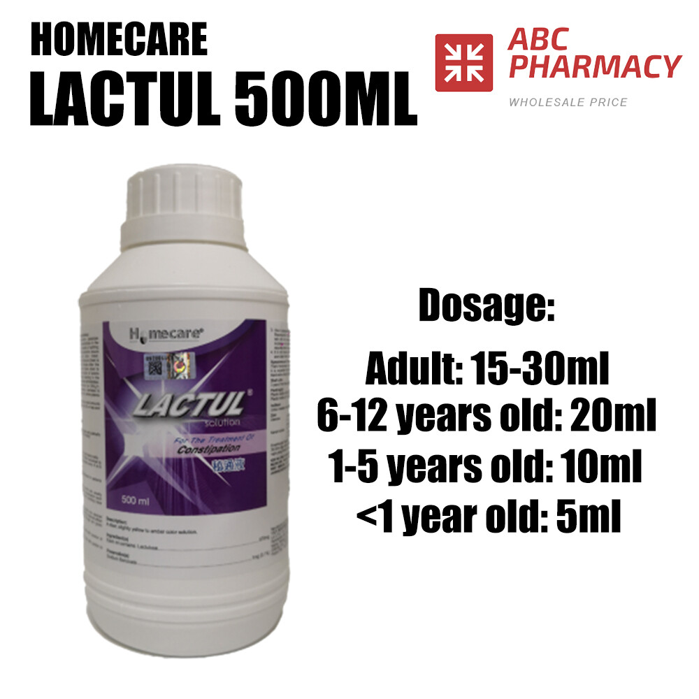 HOMECARE Lactul Solution 500ml (EXP06/26) | Lazada