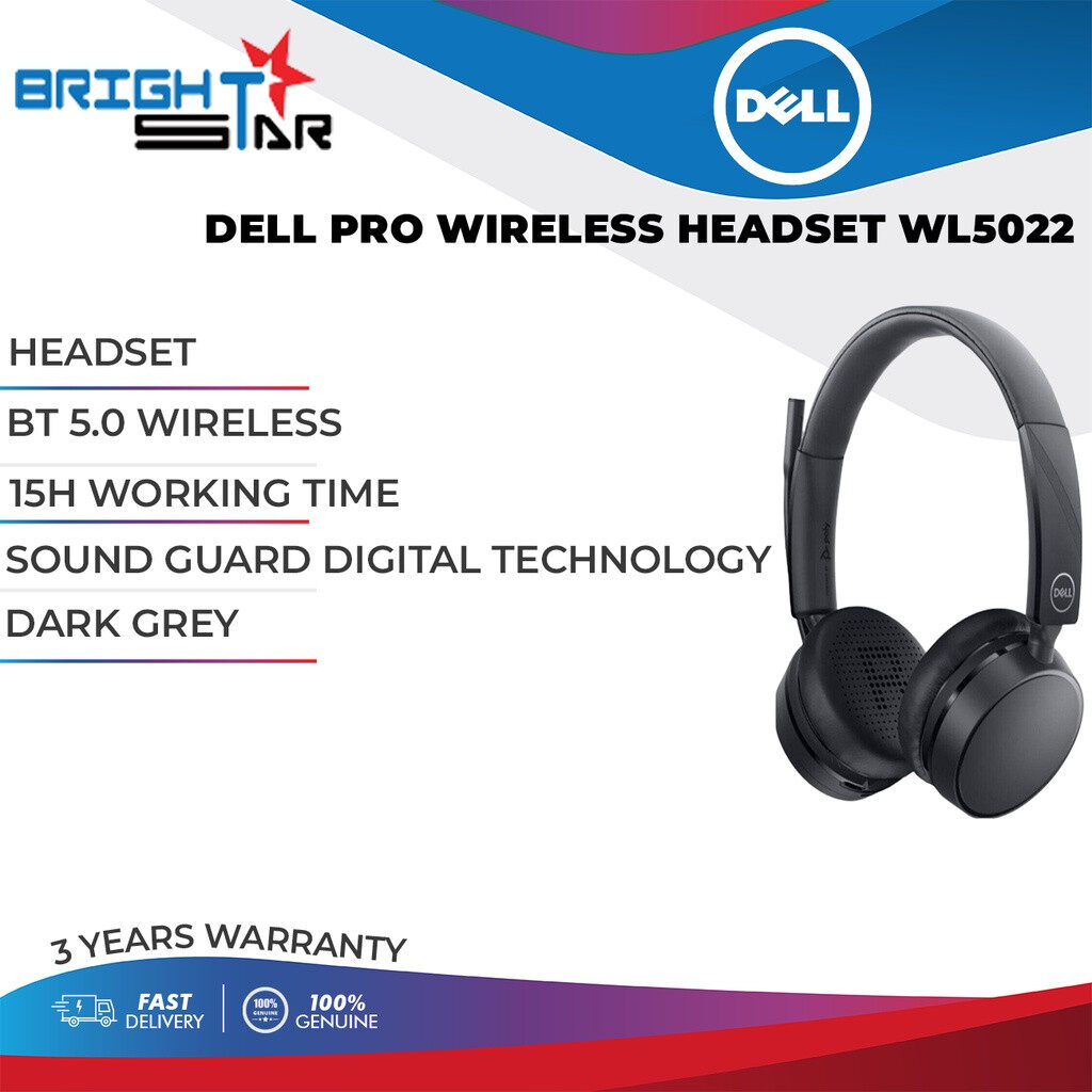 Dell Pro Wireless Headset WL5022 | Lazada