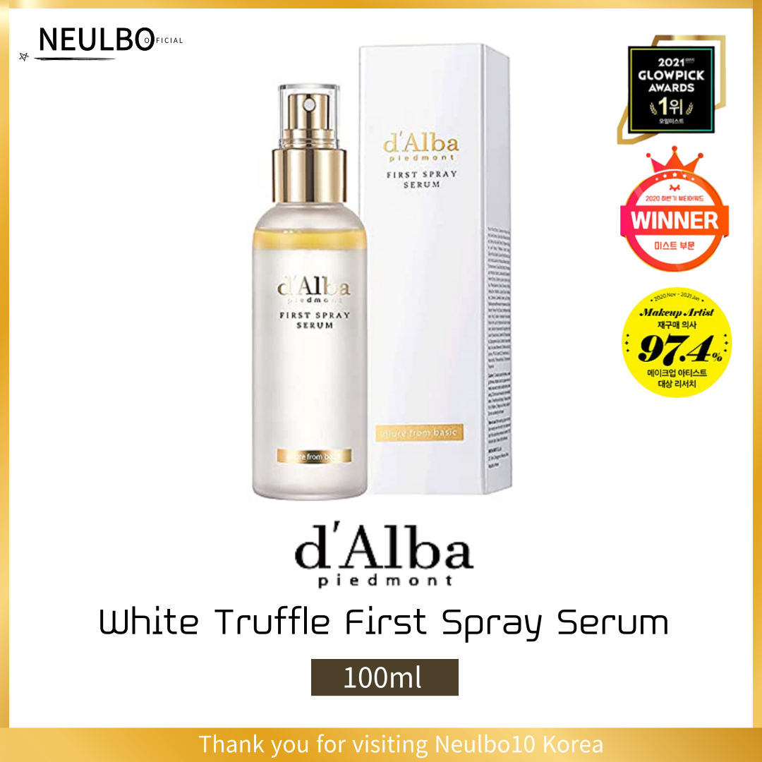 [d'Alba] White Truffle First Spray Serum Mist 100ml, all-in-one ...
