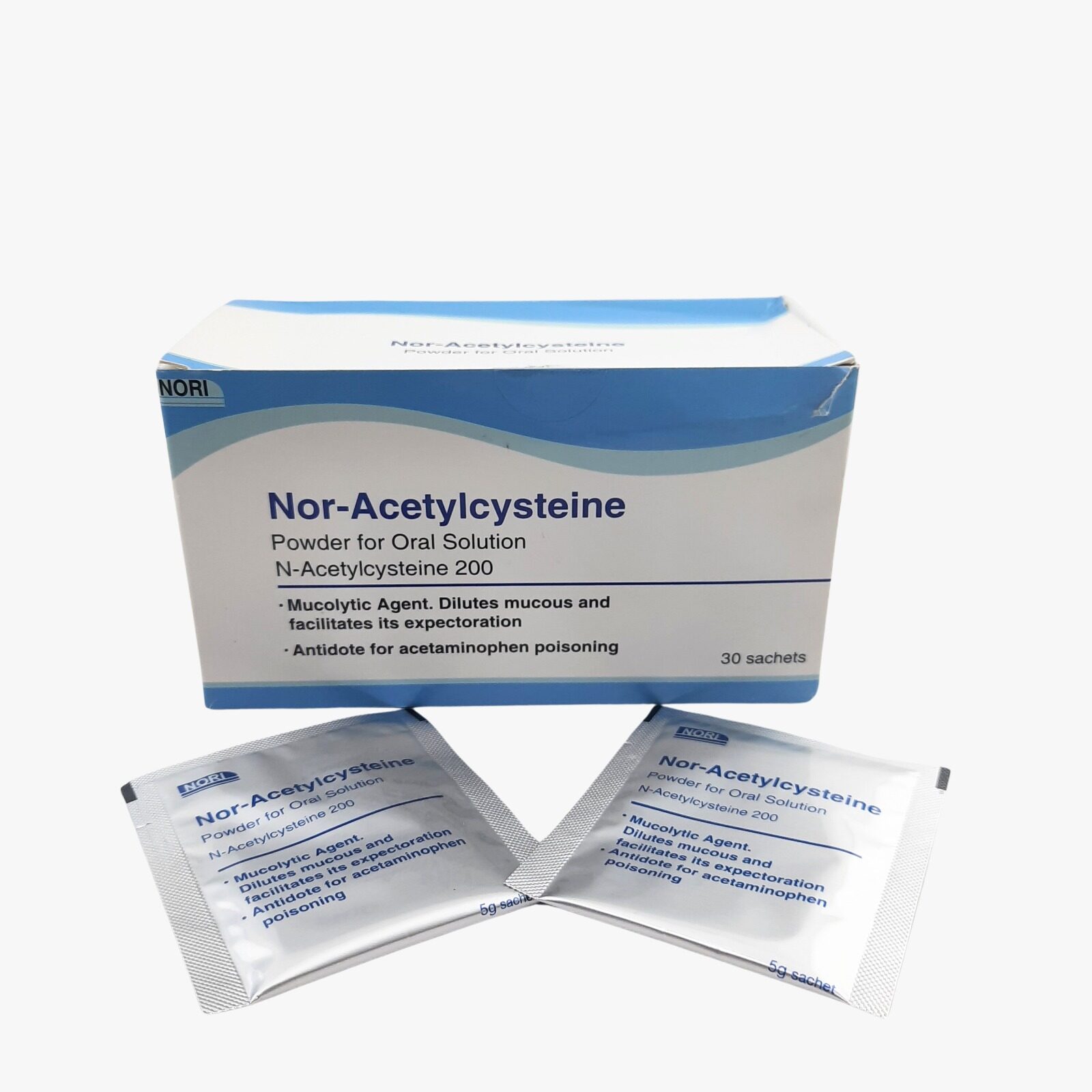 NOR ACETYLCYSTEINE 200MG - clearing phlegm | Lazada