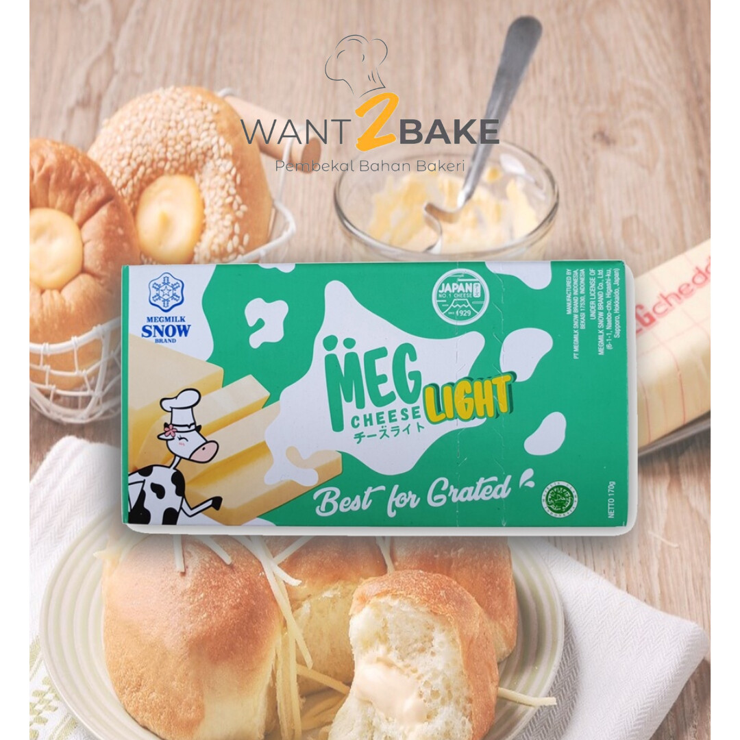 🎂WANT2BAKE🎂 CHEDDAR CHEESE MEG LIGHT 170G | Lazada