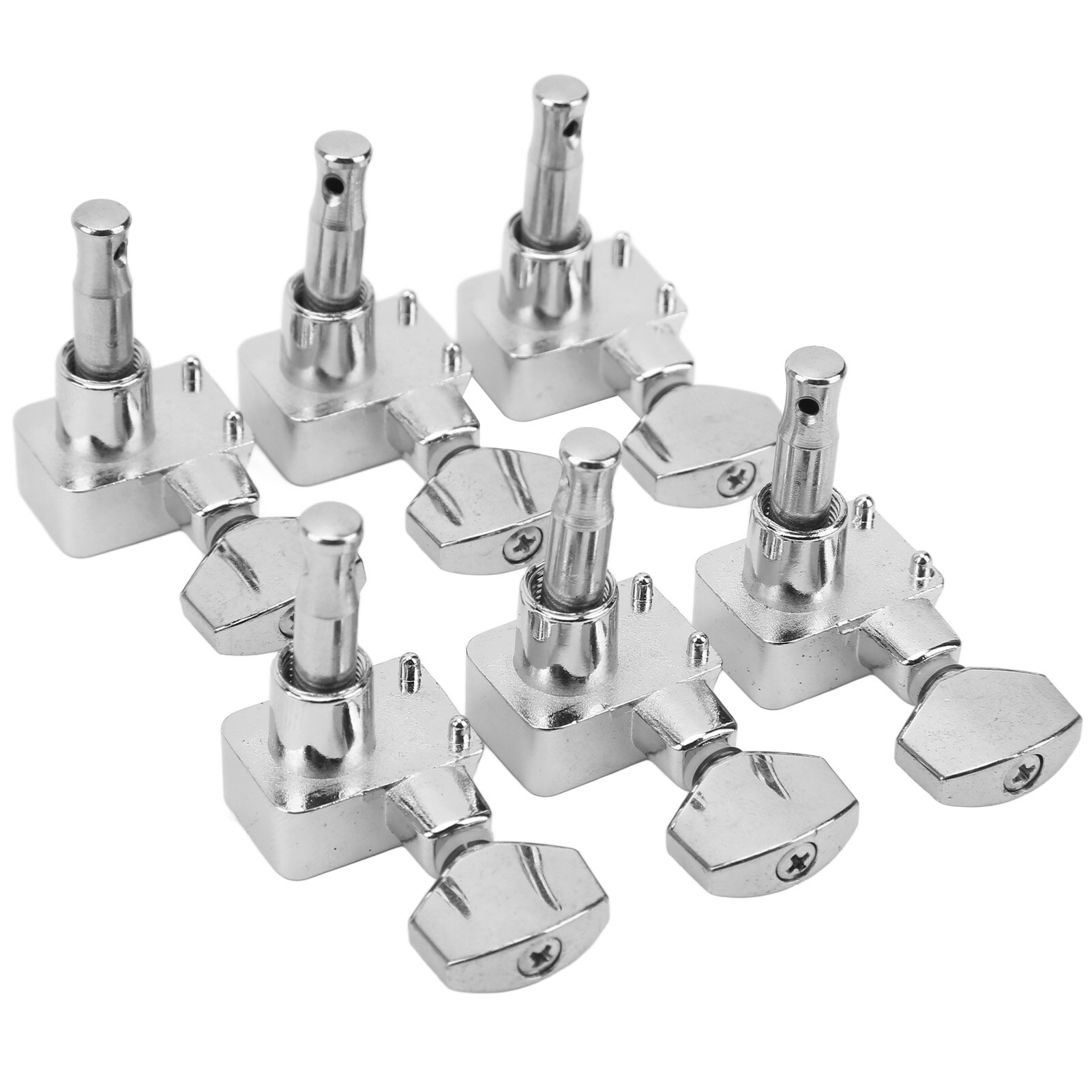 Guitar Tuning Peg Closed String Tuner Key Machine Head Set For Fender ...