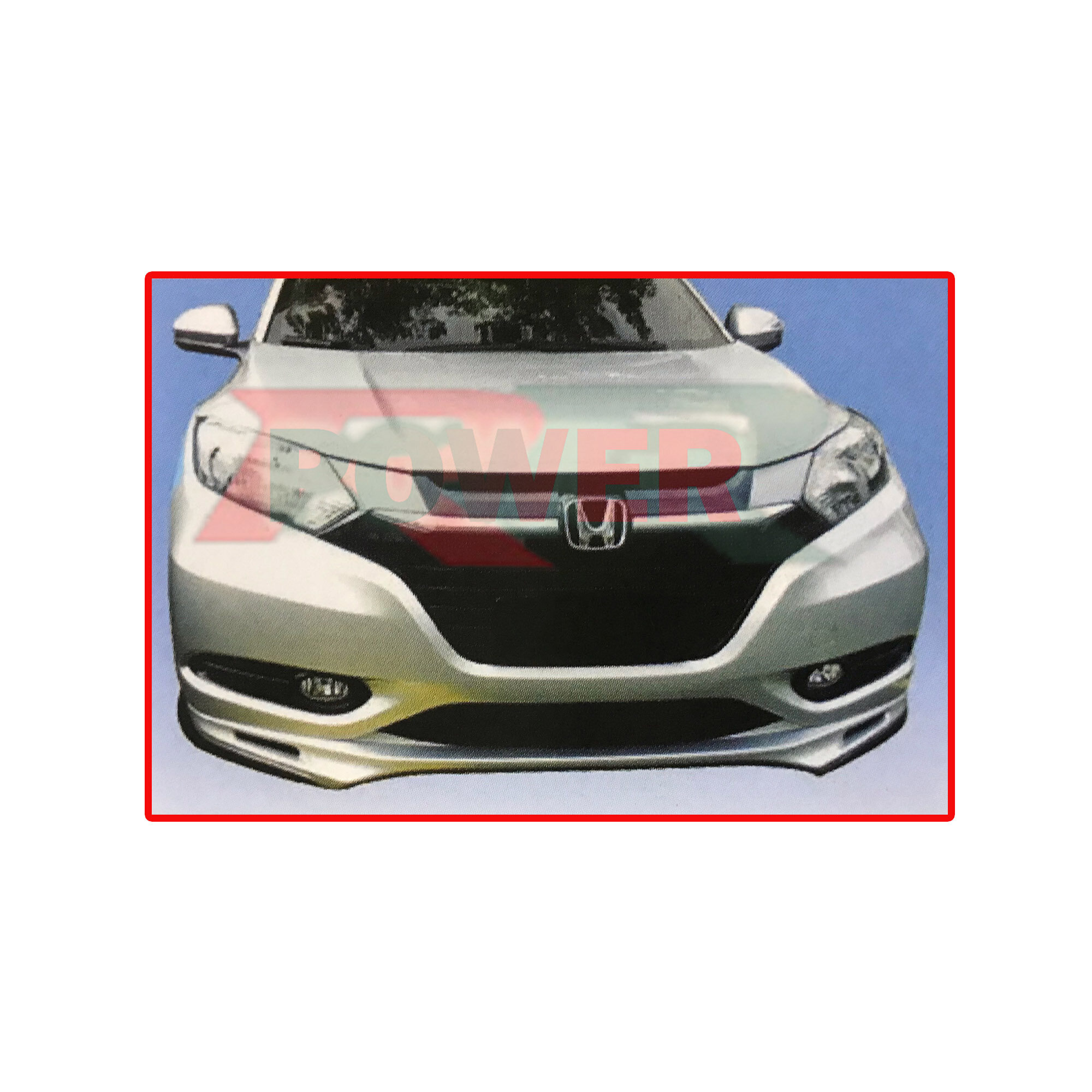 Honda HR-V HRV Second Generation (2014) MDL Style Front Skirt Skirting ...