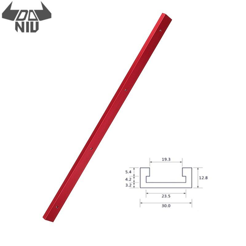 Universal 300-1000Mm T-Slot T-Track แทร็คติดหลอดไฟ Jig 30X12.8มม.สำหรับ ...