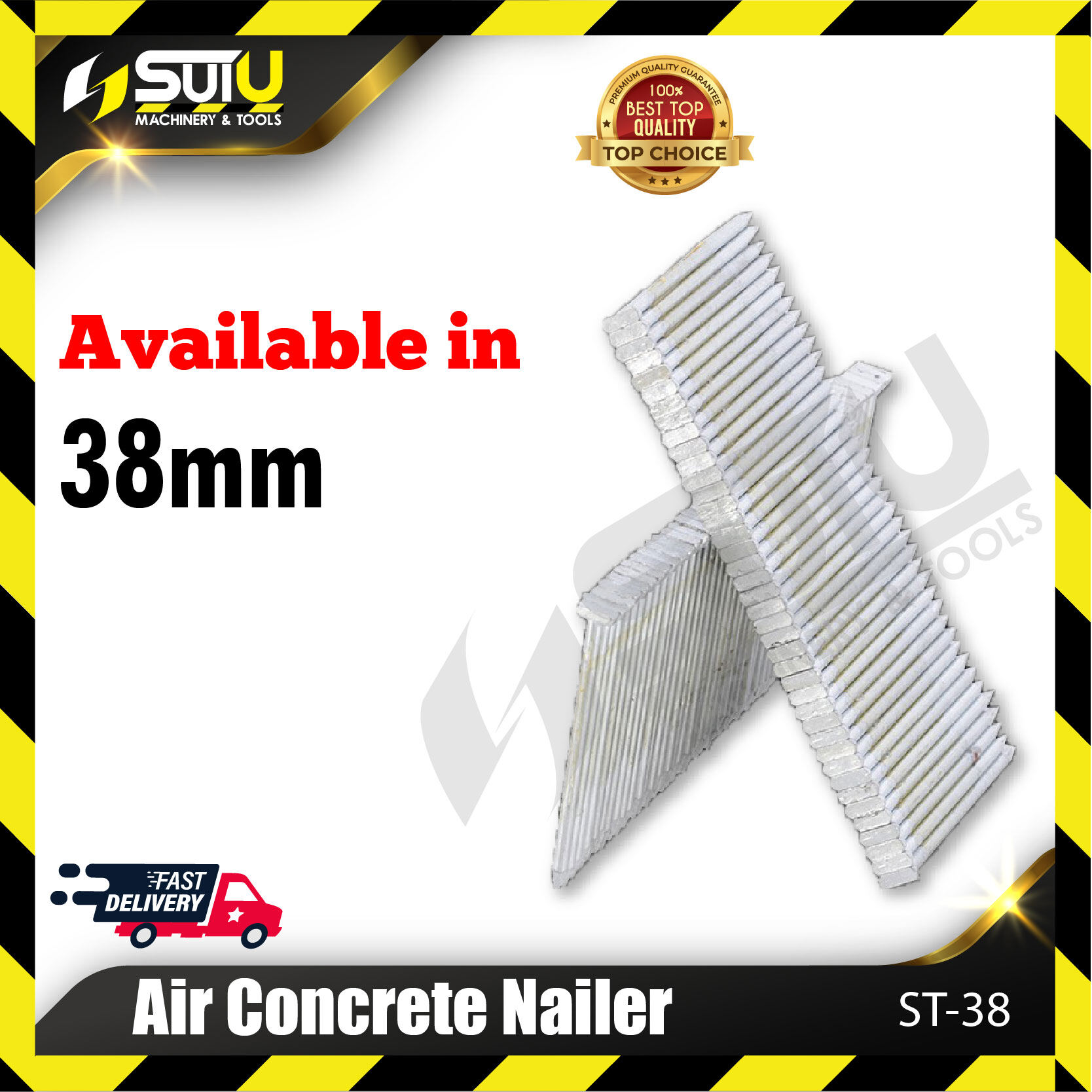 ST-25/ ST-32/ ST-38/ ST-45/ ST-50/ ST-64 Air Concrete Nailer/Nail ...