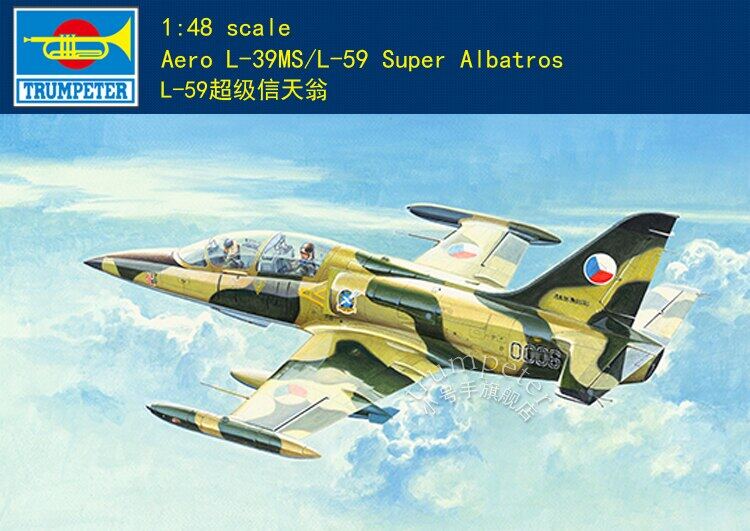 05806 1/48 Aero L-39MS/L-59 Super Albatros โมเดลเครื่องบินประกอบ ...