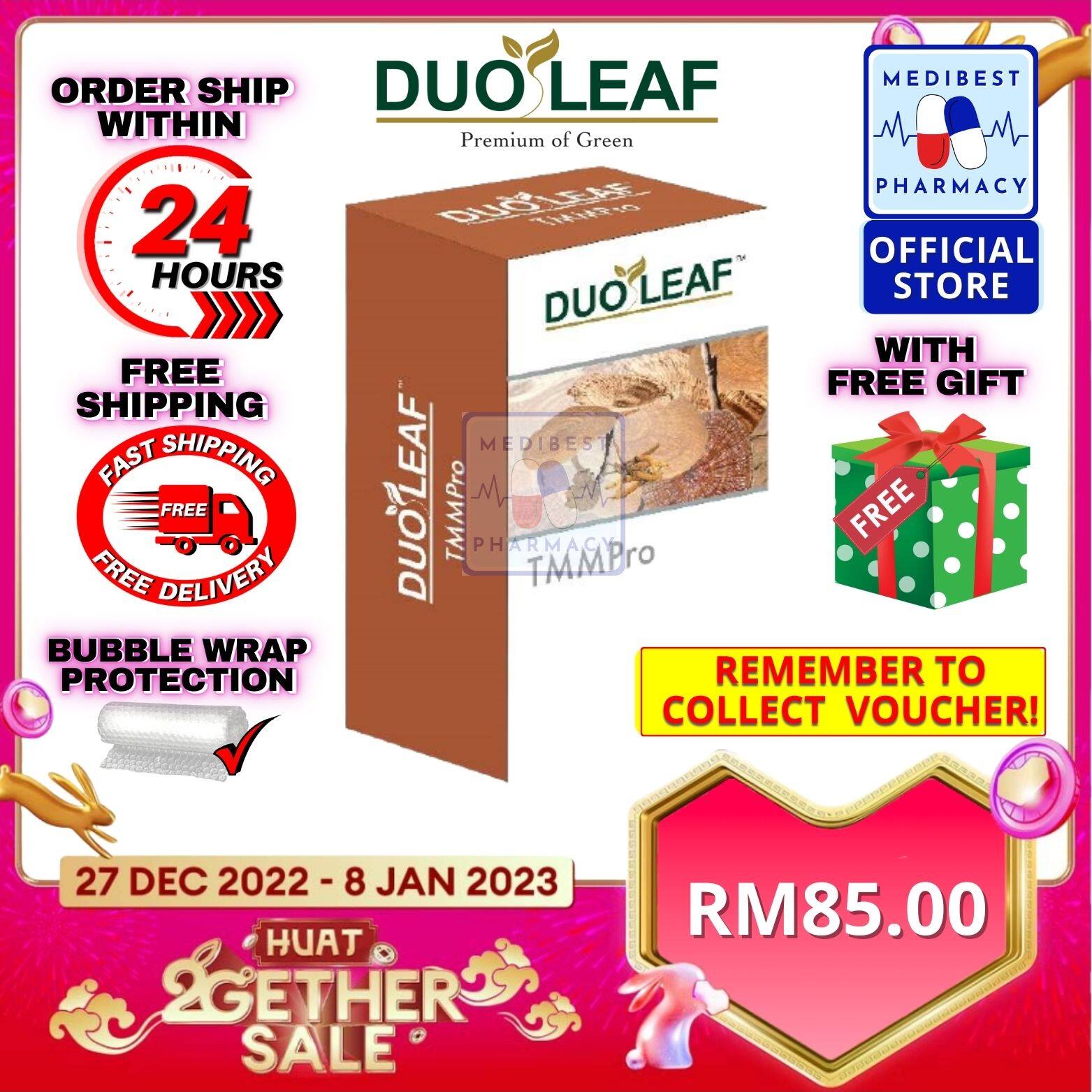 Duoleaf TMM Pro (Tiger Milk Mushroom) 30‘s With Free Gift | Lazada