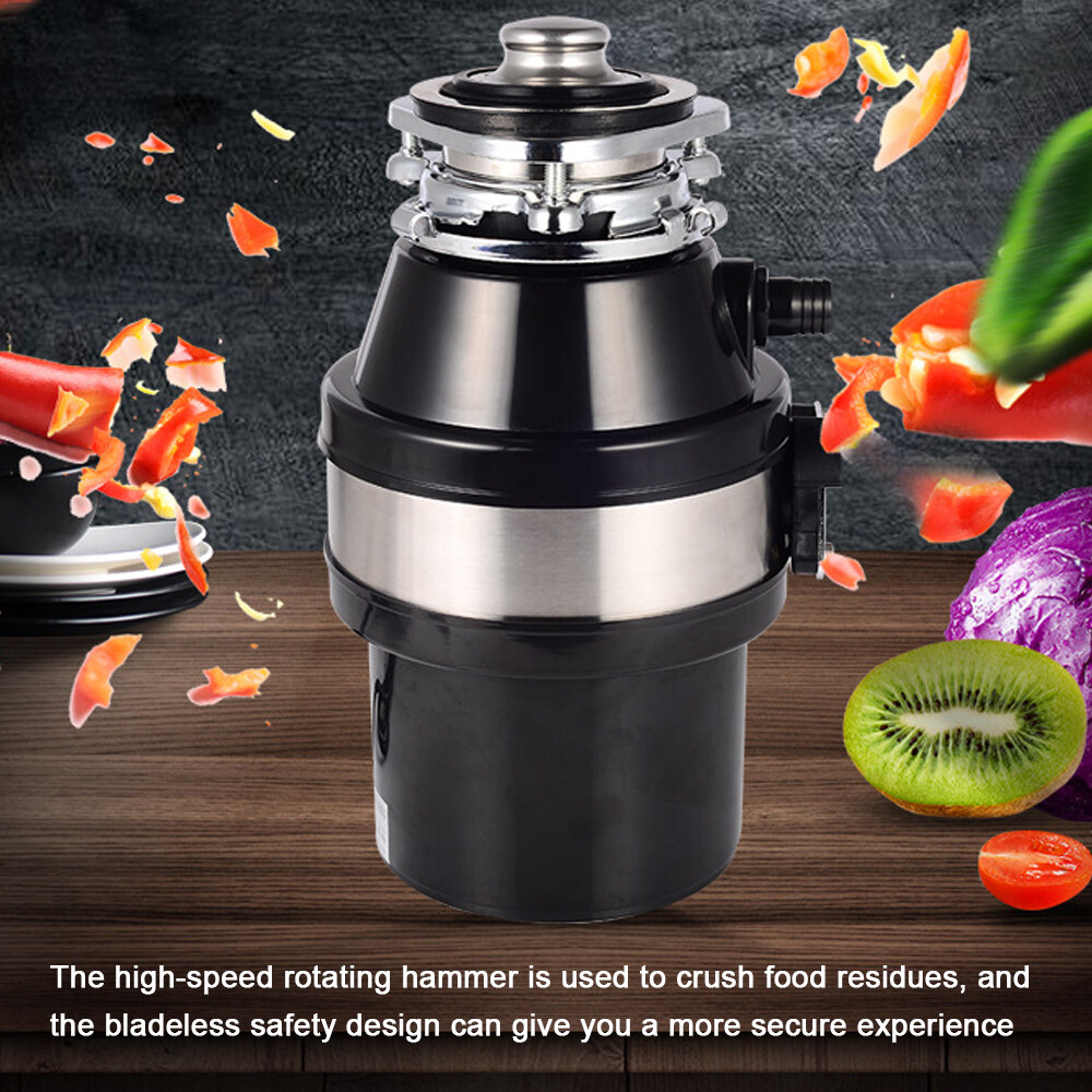 370W 2600RPM 220 V Household Food Garbage Disposal Machine Kitchen Food ...